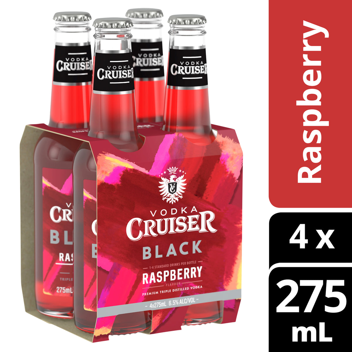 Vodka Cruiser Double Raspberry 375ml – Liquor Lab